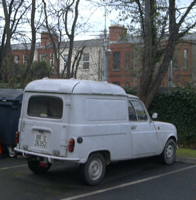 Irish Renault F4 Van for Sale | Renault 4 Forum